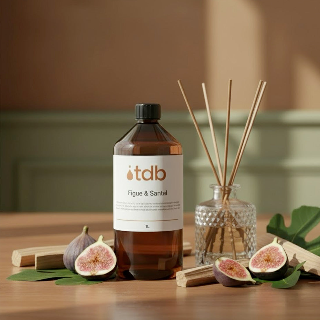 Diffuser Refill - Fig and Sandalwood - Grasse
