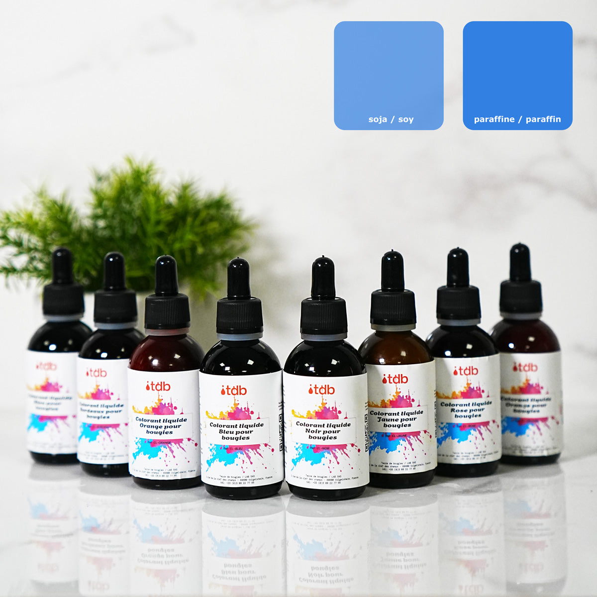 Candle Blue liquid coloring - 50ml