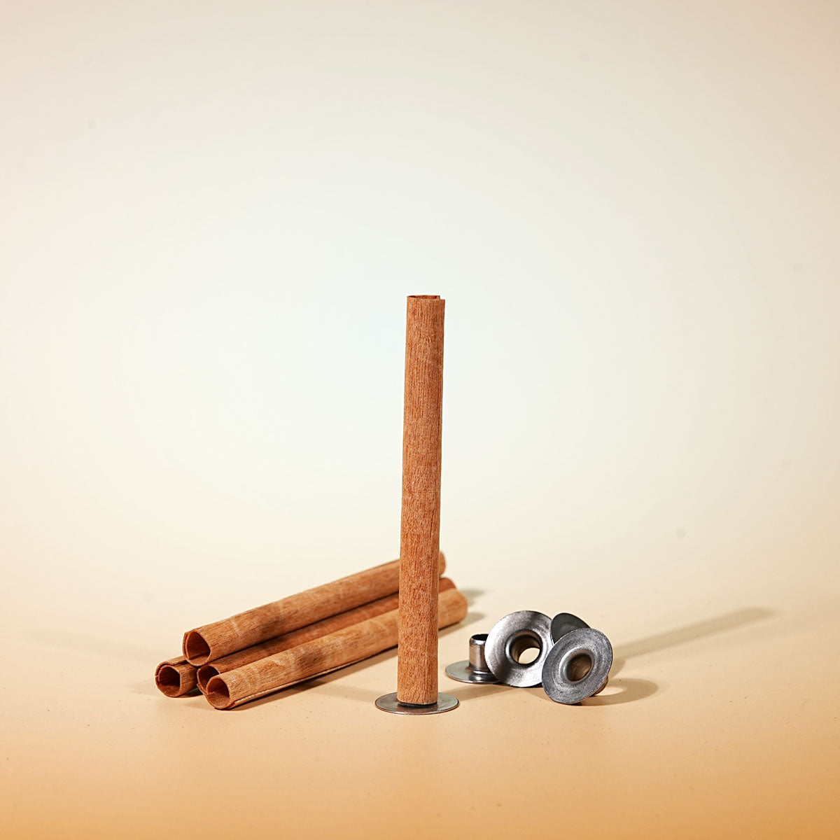 Wooden wick Tube for candles