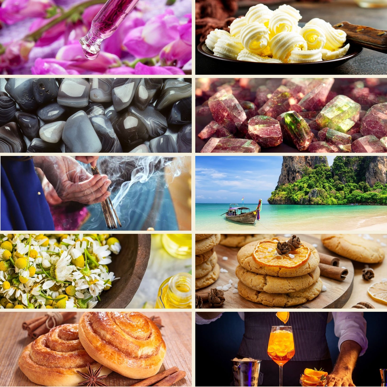 Packs de 10 Parfums pour Bougies maison - Grasse