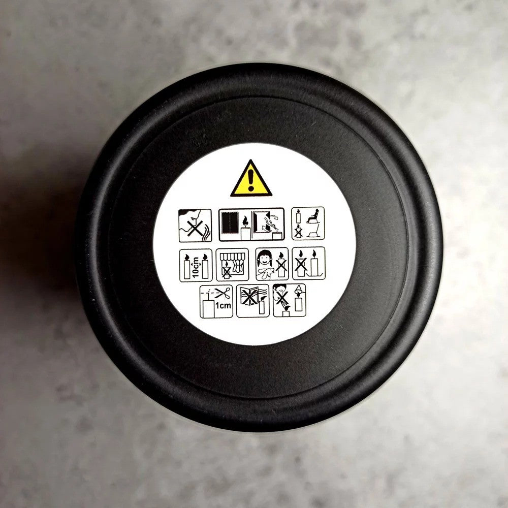 Étiquettes de sécurité aux normes AFNOR - Bougies